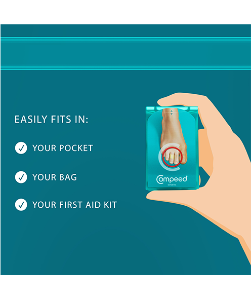 Blister Treatment Plasters Designed for Toes | Compeed